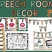 Speech Therapy Room Decor Language & Articulation Posters | Safari ...