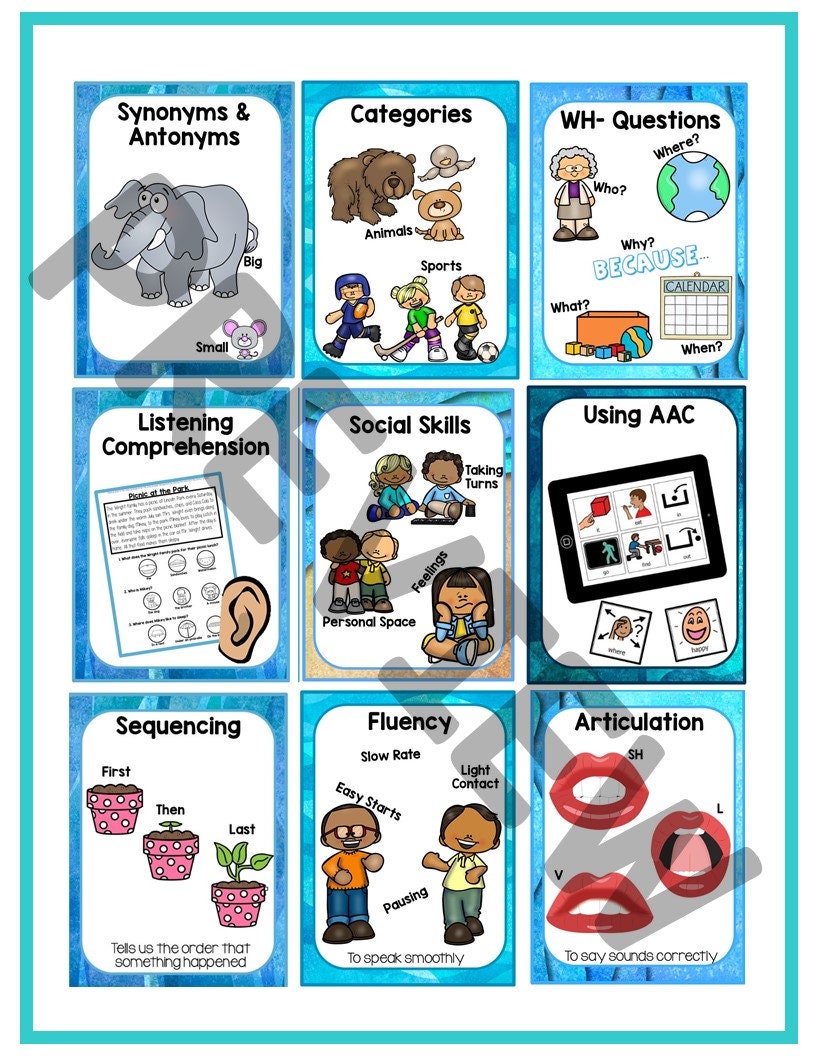 Speech Therapy Room Decor | Ocean Theme Under the Sea - Etsy