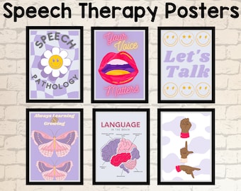 Speech Room Posters - Etsy