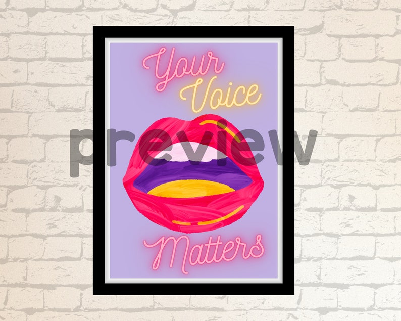 Speech Therapy Room Posters | Girly Wall Decor - Etsy