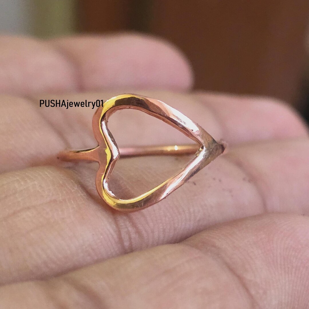 Solid Copper Wrap Adjustable Ring, Handmade Arthritis Healing Jewelry ...