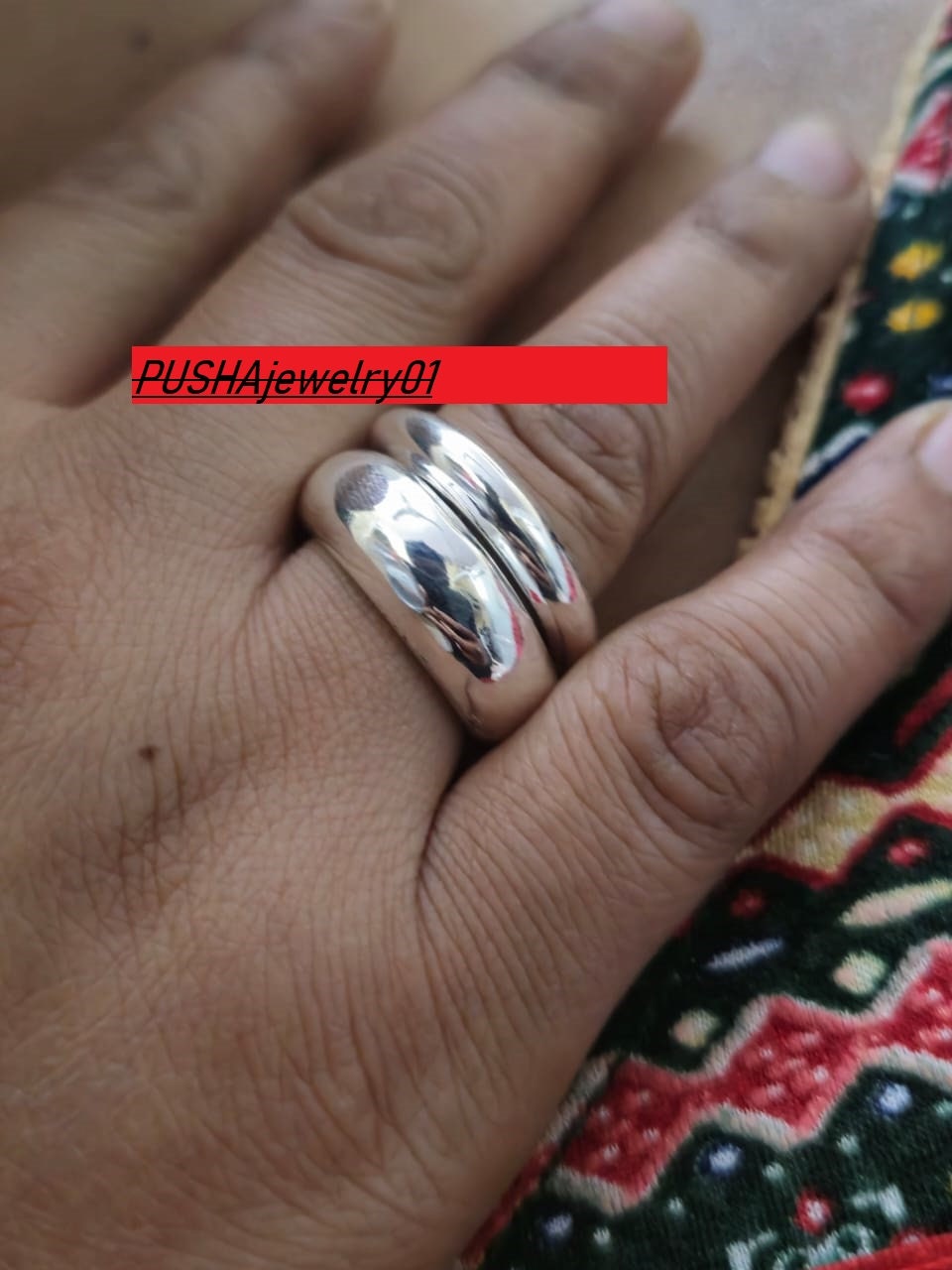 2er Set Statement Ringe, Modernes Design Dome Ring, Dome Ring, Chunky ...