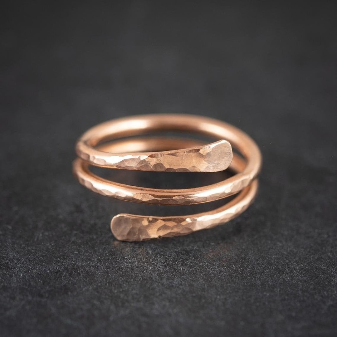 Pure Copper Wrap Ring, Arthritis Thumb Ring, Toe Ring, Finger Ring ...