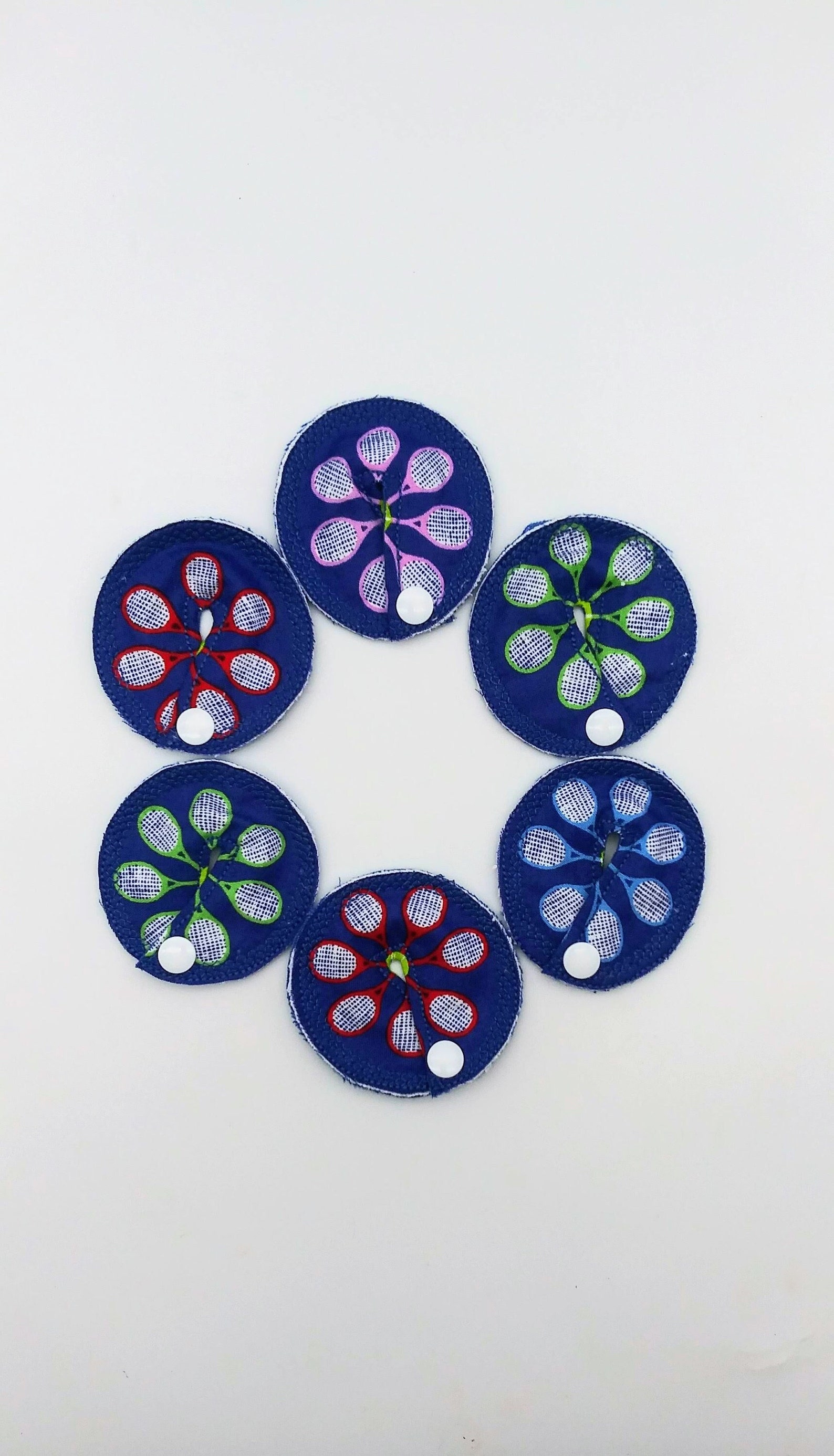 G Tube Pads Pack of 6 / Tubie Pads / Blue G Tube Pads / Feeding Tube ...