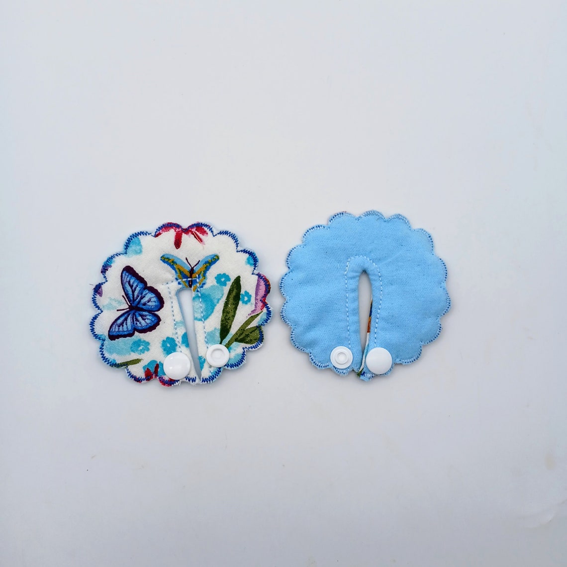 G Tube Pads Pack of 6 / Tubie Pads / Flowery Butterfly G Tube Pads ...