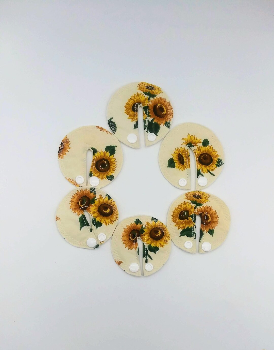 G Tube Pads Pack of 6 / Tubie Pads / Flowery G Tube Pads / Floral ...