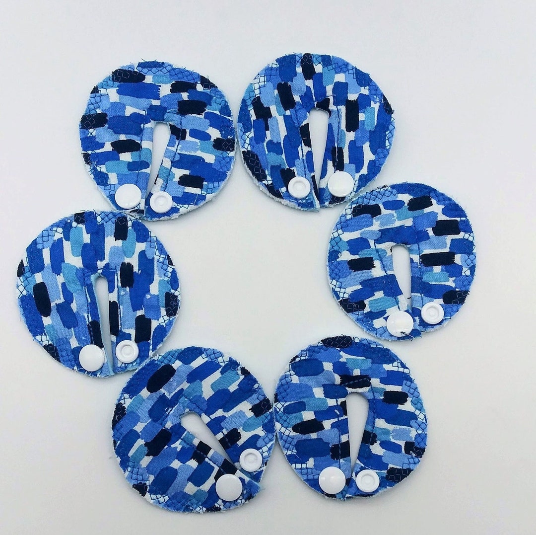 Blue G-tube Pads: Reusable Feeding Tube Tubie Pads, Pack of 6 - Etsy
