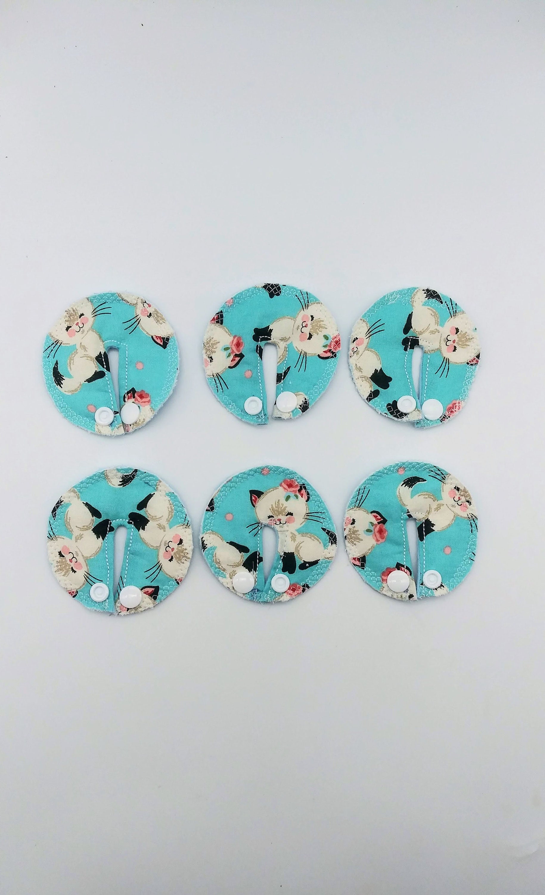 G Tube Pads Pack of 6 / Tubie Pads / Blue G Tube Pads / Feeding Tube ...