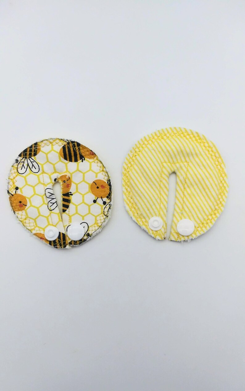 G Tube Pads Pack of 6 / Tubie Pads / Yellow G Tube Pads / Feeding Tube ...