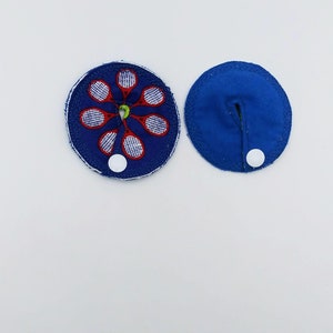 G Tube Pads Pack of 6 / Tubie Pads / Blue G Tube Pads / Feeding Tube ...