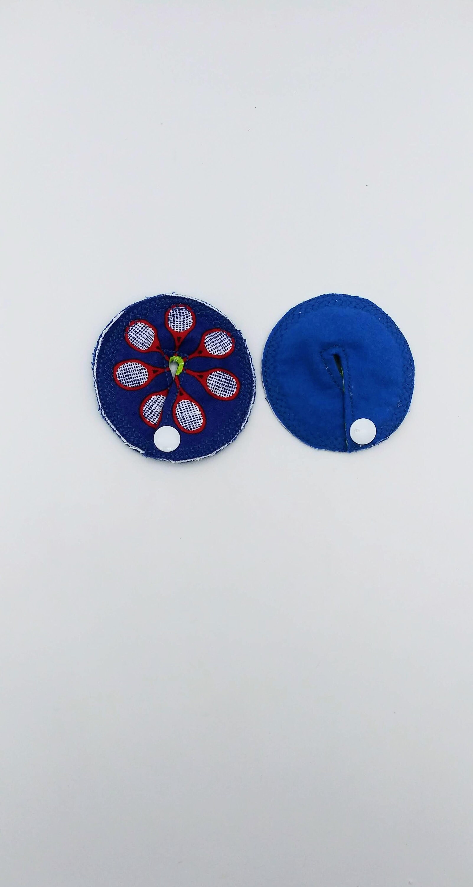 G Tube Pads Pack of 6 / Tubie Pads / Blue G Tube Pads / Feeding Tube ...