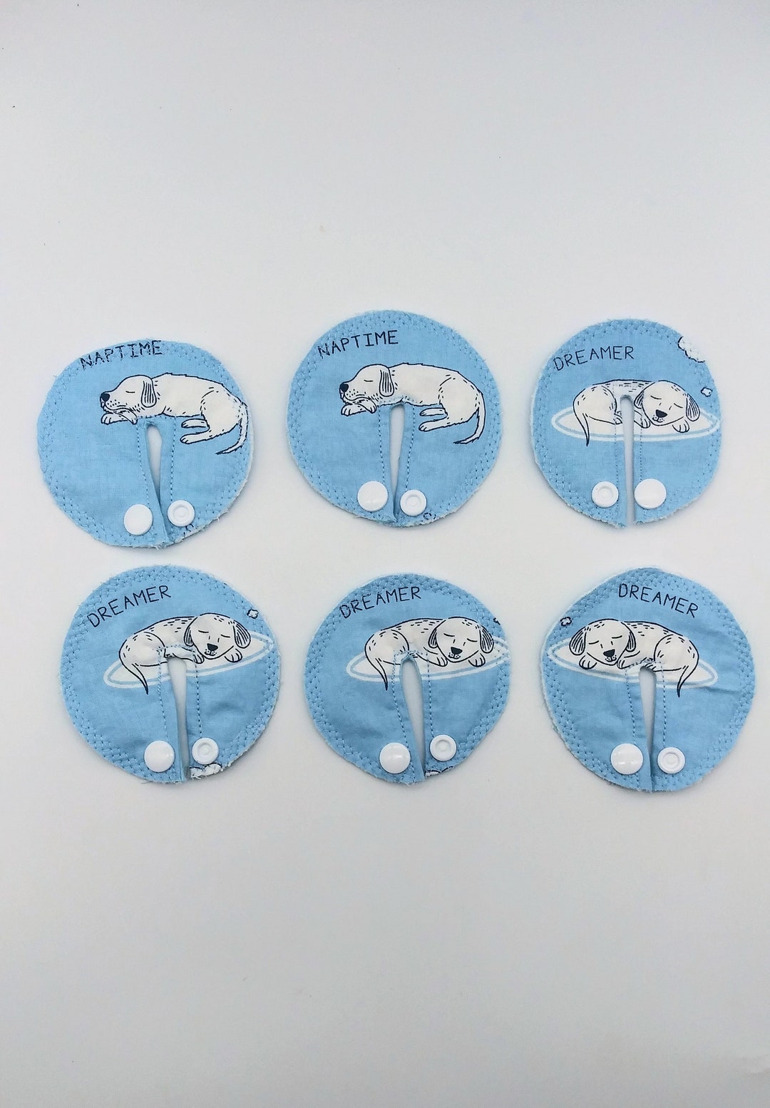 G Tube Pads Pack of 6 / Tubie Pads / Blue G Tube Pads / Feeding Tube ...