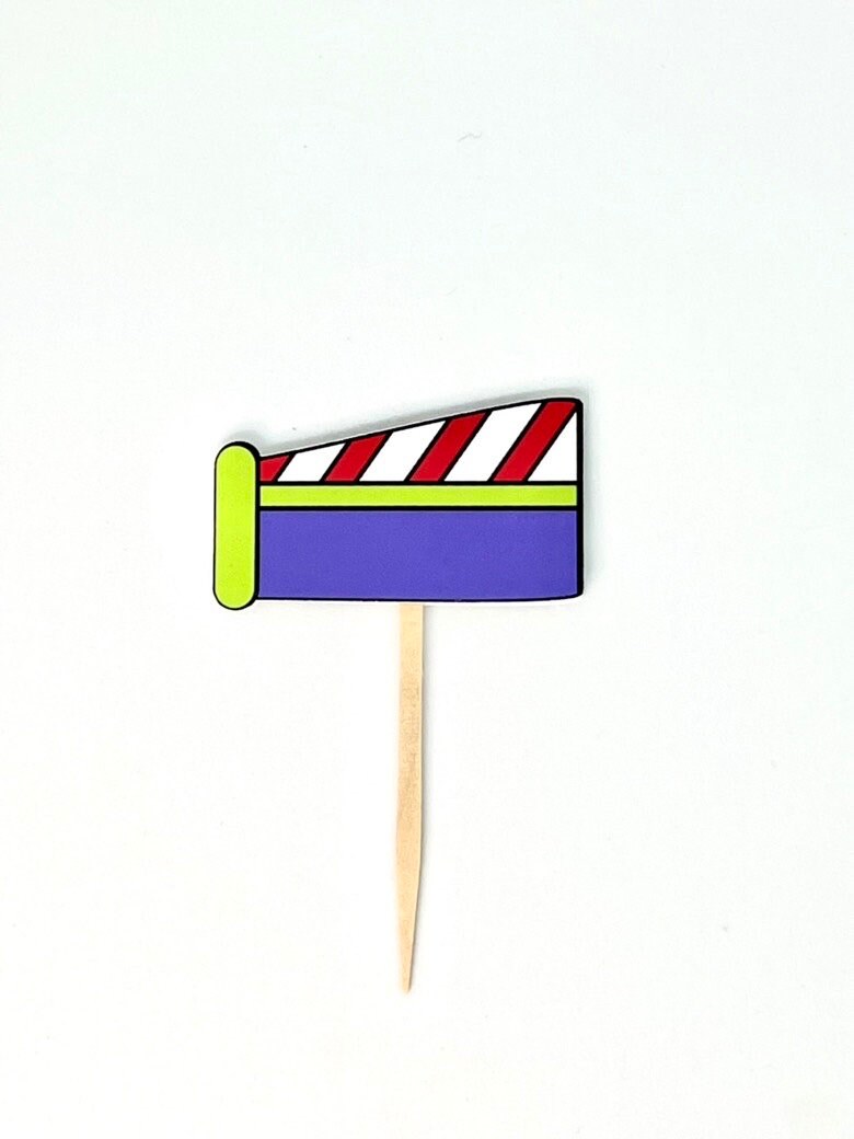 Toy Story Inspired Cupcake Toppers, Buzz Cupcake Toppers - Etsy