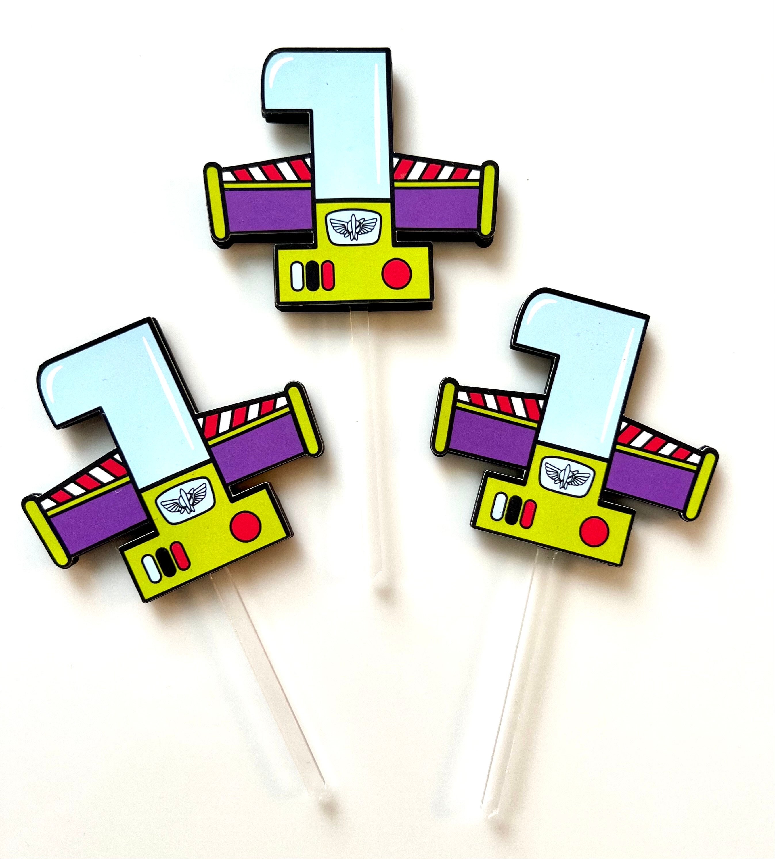 Toy Story Inspired Cupcake Toppers, Customizable Age, Birthday Toppers ...