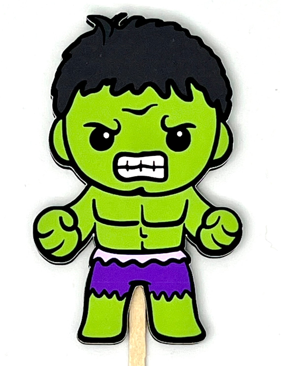 Incredible Hulk Cupcake Toppers, Hulk Toppers - Etsy