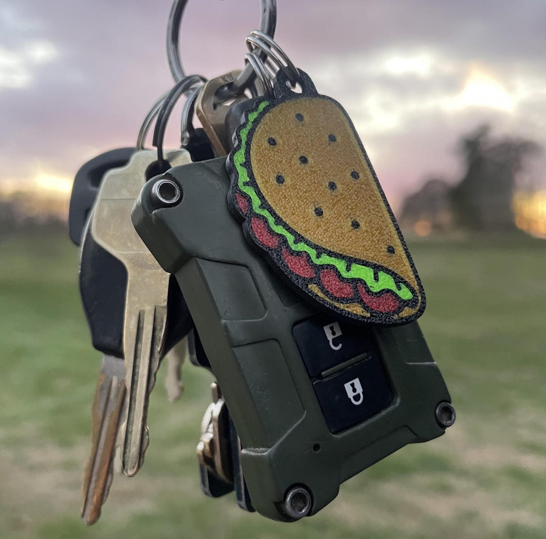 Taco Keychain for Toyota Tacoma Enthusiasts | Fun Gift for Taco Gang ...