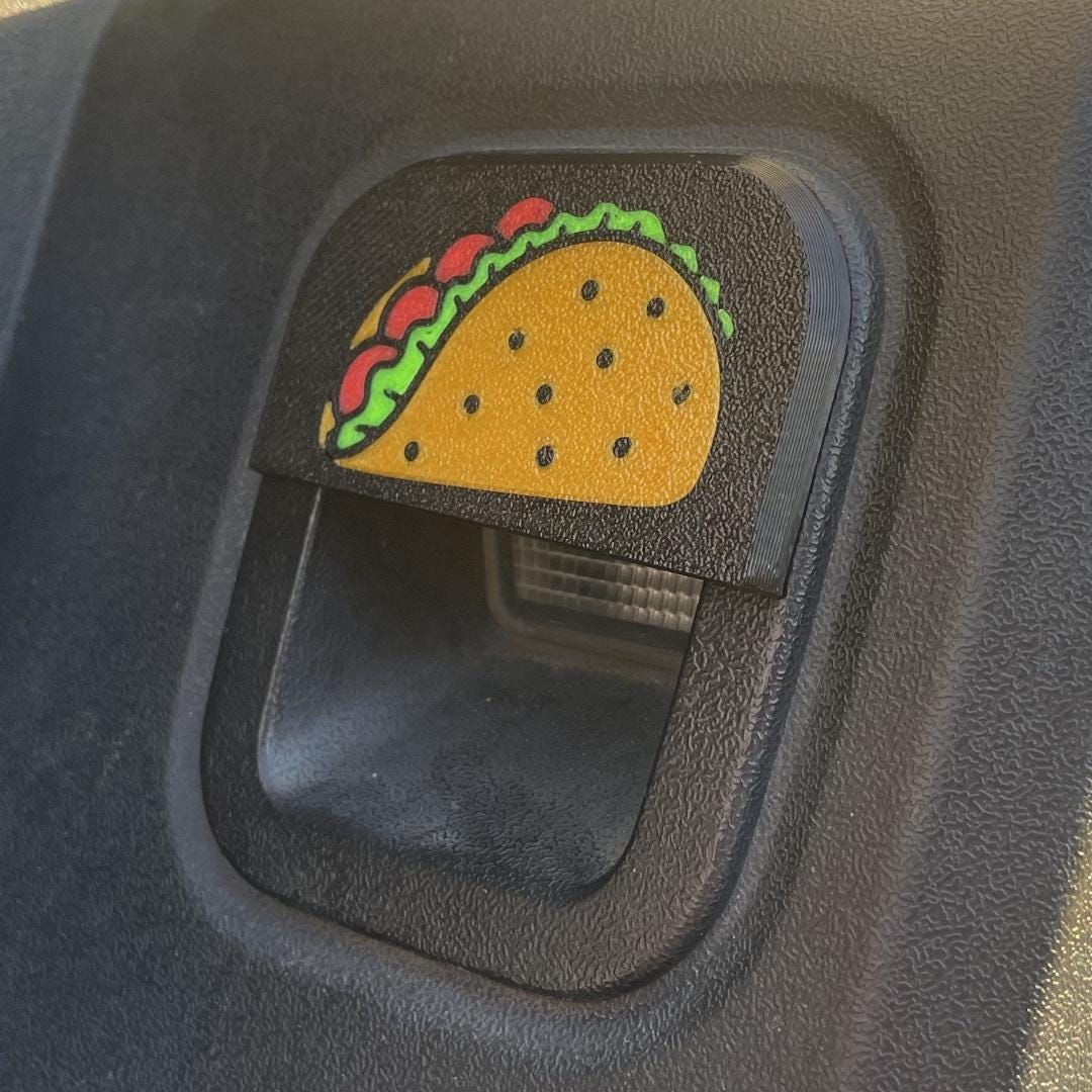Taco Glare Blocker for 4th Gen Toyota Tacoma (2024+ Models) | License ...