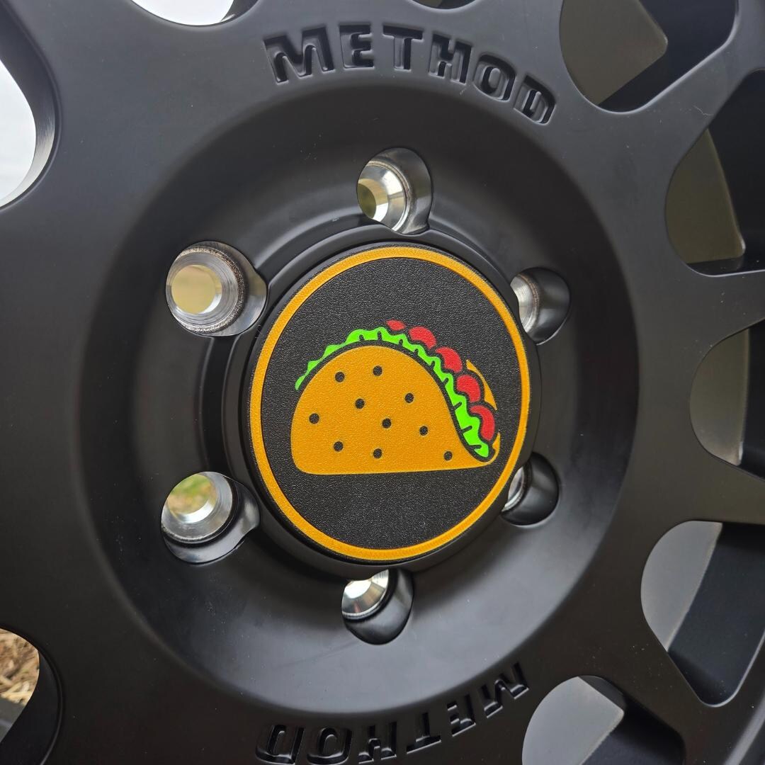 Taco Center Caps for Method Bead Grip/street Series Wheels | Toyota ...