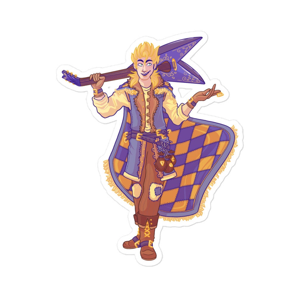 Sam bard Die Cut Sticker Stardew Valley Dungeons & - Etsy