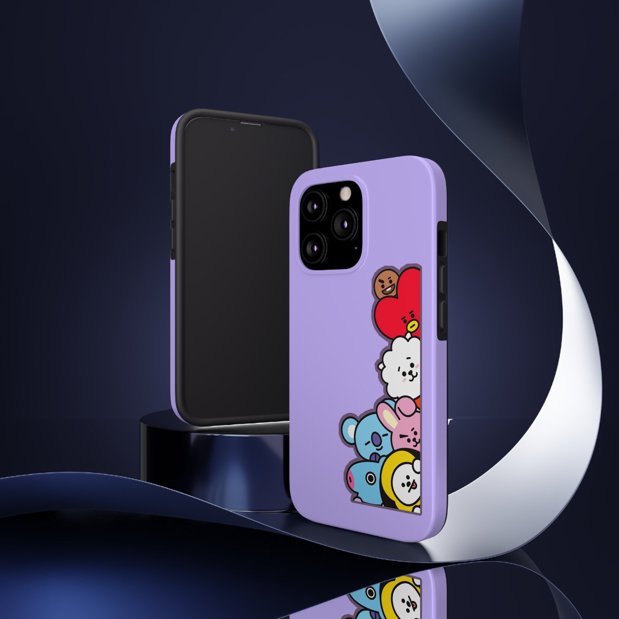 BT21 Peek a Boo Tough Phone Cases - Etsy
