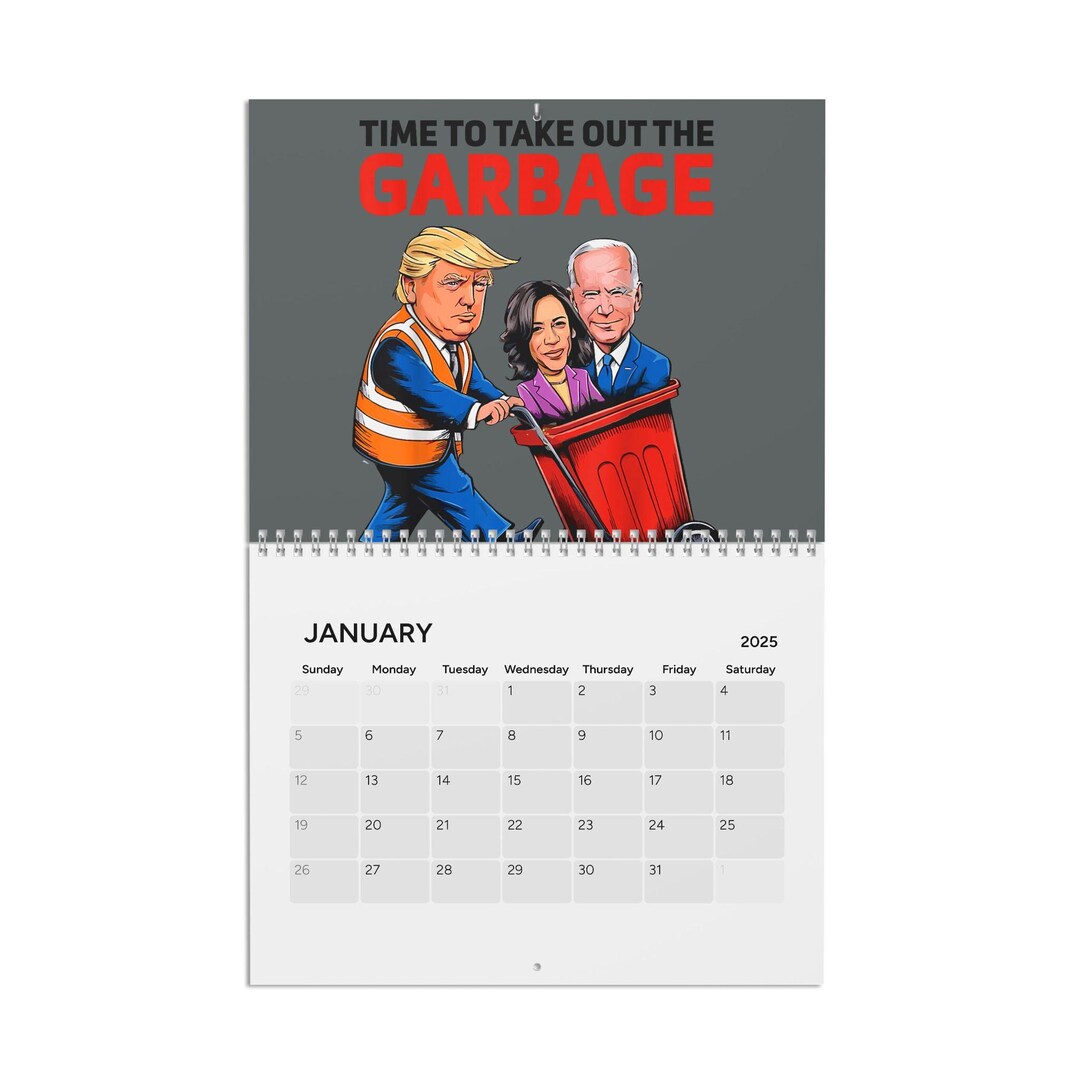 Wall Calendar, Trump 2025 Wall Calendar, Great Christmas Gift ...