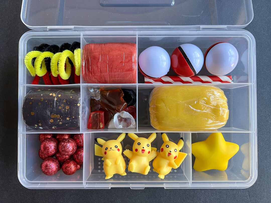 Pikachu Playdough Kit Pokemon Playdough Kit - Etsy
