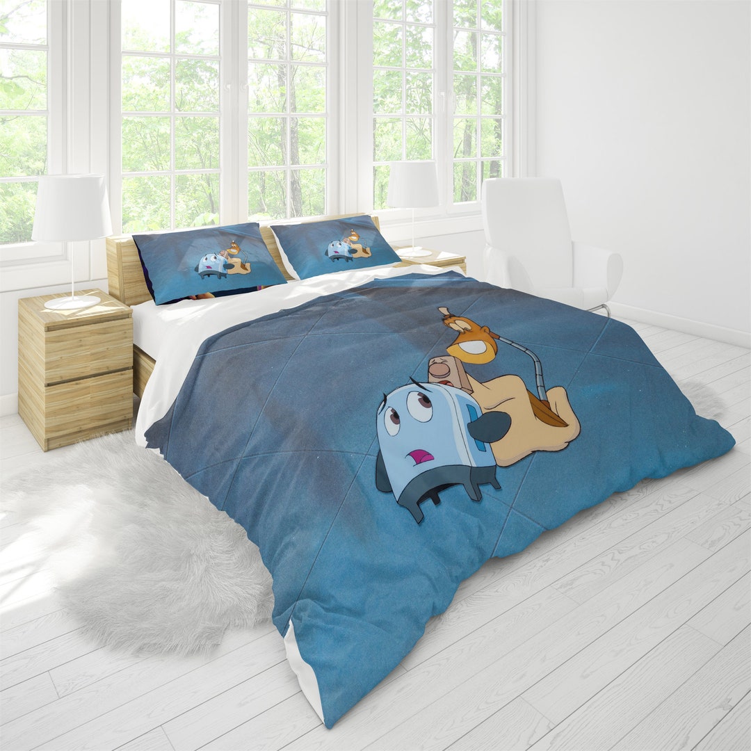 The Brave Little Toaster Three Piece Printed Fashion Pattern Bedding ...