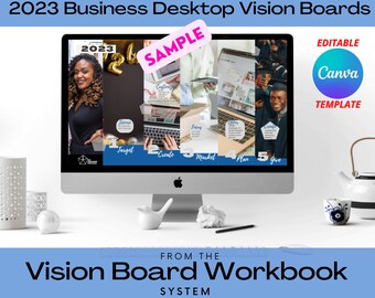 January Vision Board Kit Vision Board 2023 Printable's - Etsy