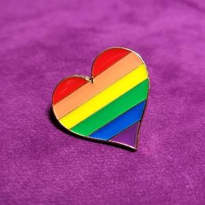 LGBTQ+ Pride Pins | Enamel Rainbow/pride Pins With Trans Pin | Pride ...