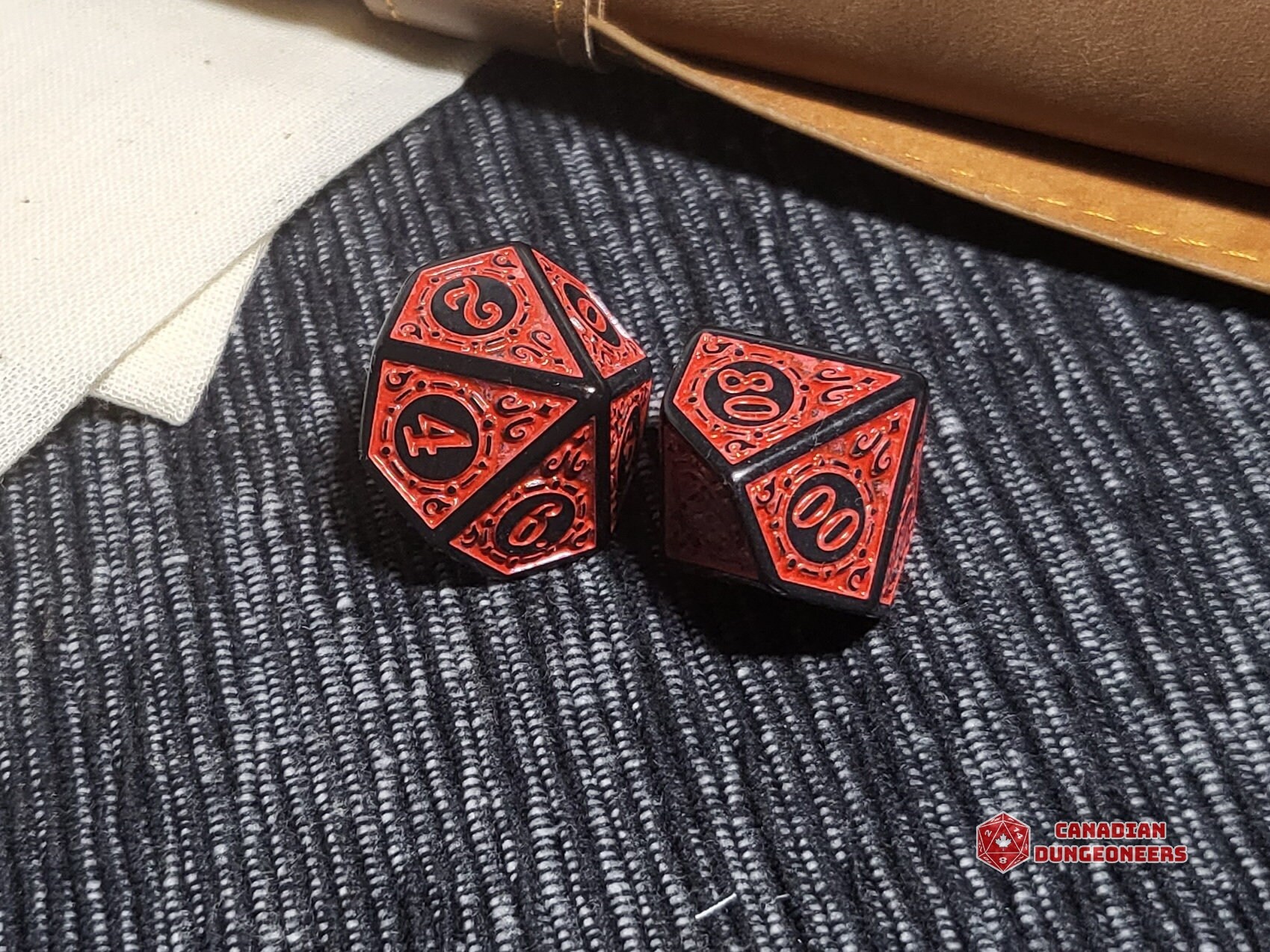 Runic Red Dice Set Dungeons and Dragons DND Dice Set D&D - Etsy