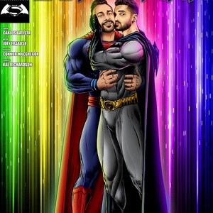 Custom LGBTQ+ Superhero Portrait, Custom Comic Cover, Personalized ...