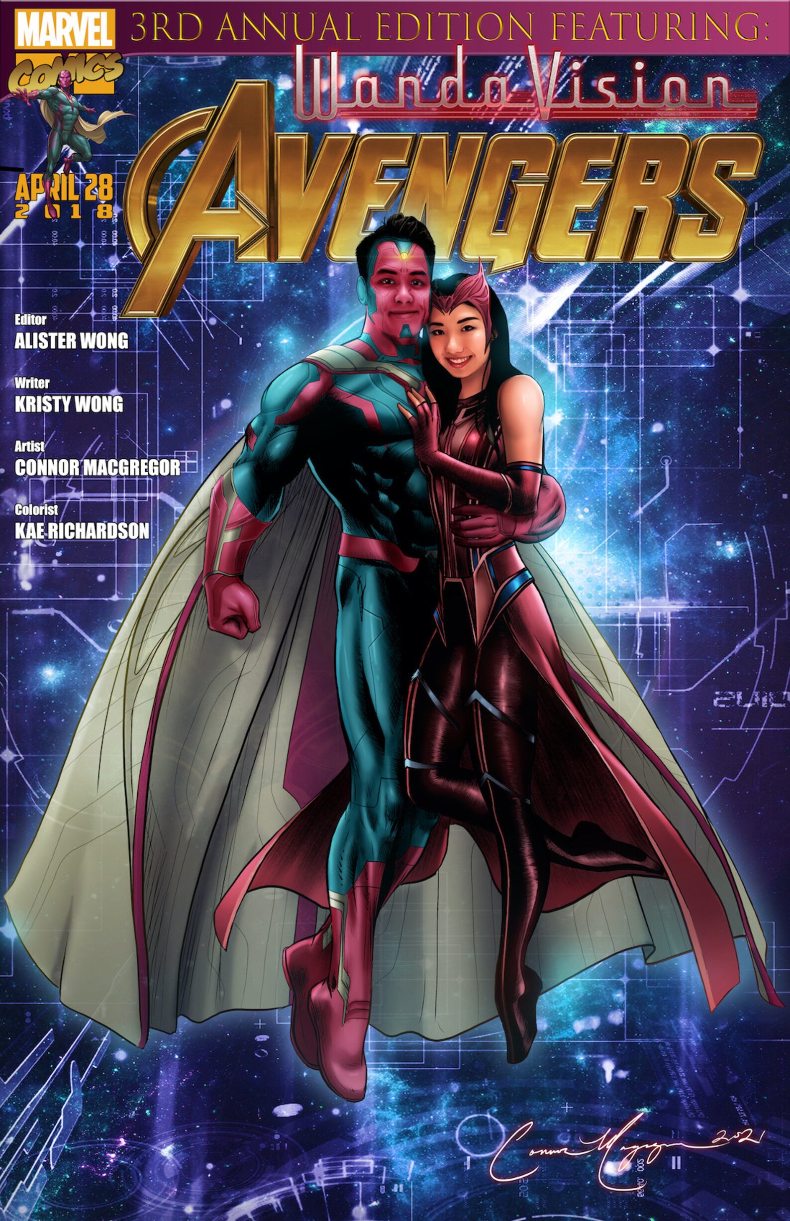 Custom Superhero Portrait Custom Comic Cover Personalized - Etsy