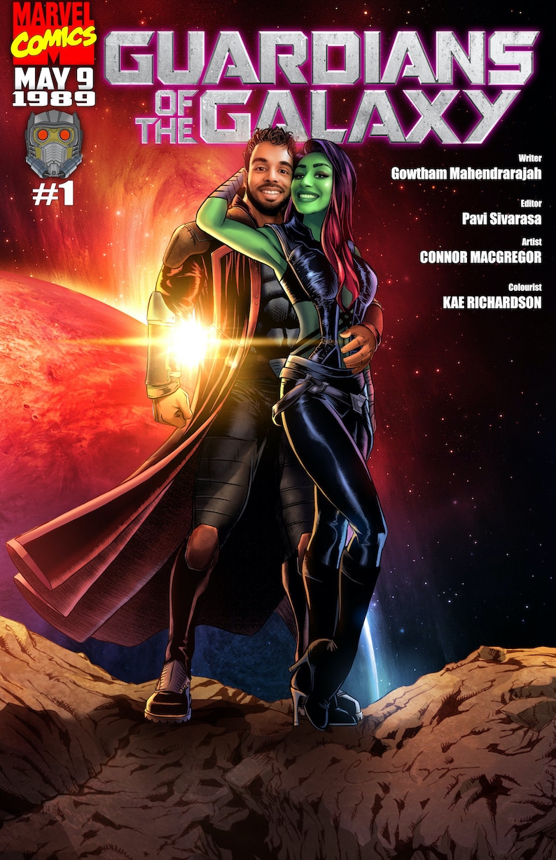 Custom Superhero Portrait Custom Comic Cover Personalized - Etsy