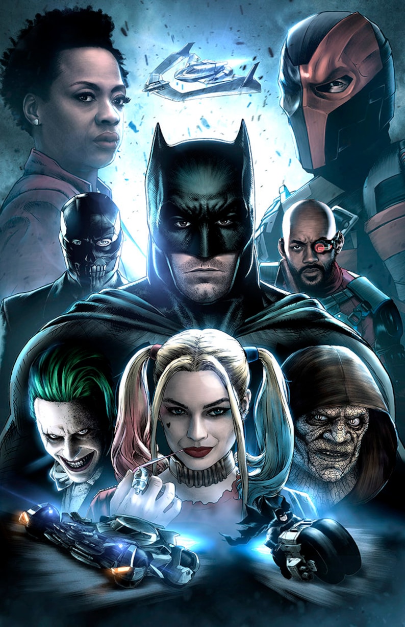 Superhero Art Prints, Original Comic Art Prints - Etsy