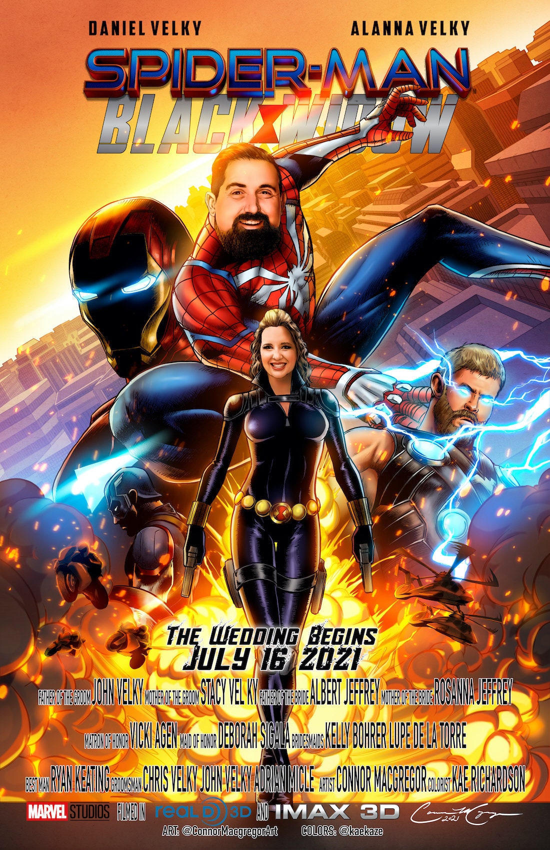 Custom Superhero Portrait, Custom Comic Cover, Personalized Comic Cover ...