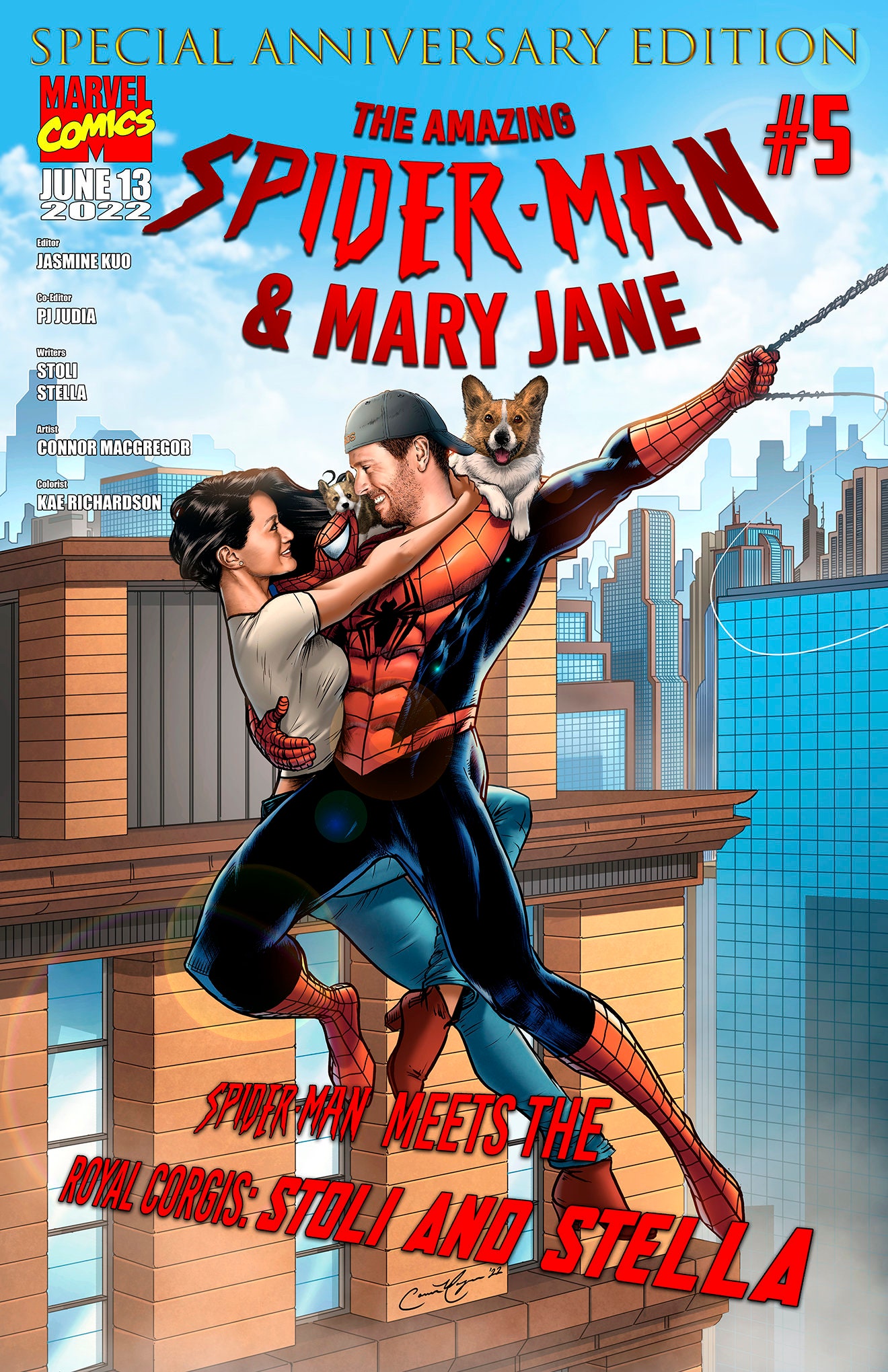 Custom Superhero Portrait Custom Comic Cover Personalized - Etsy