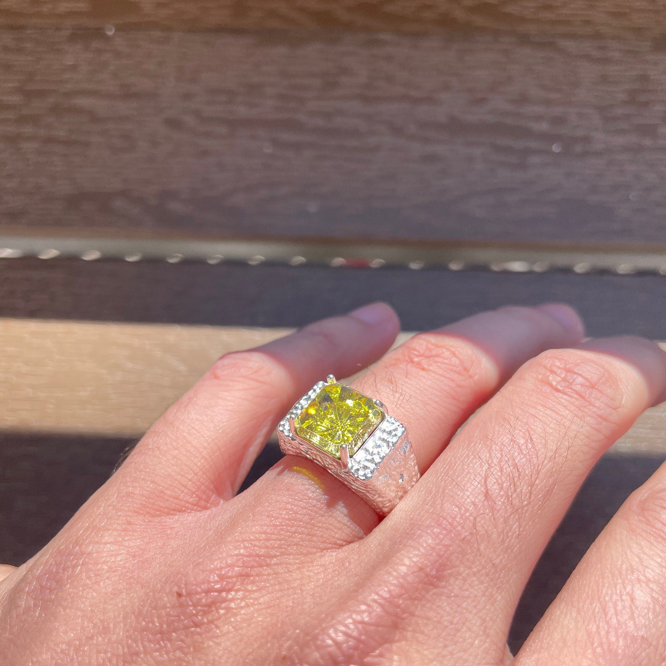 Ring for Him Men's Custom Ring Men's Band Silver - Etsy