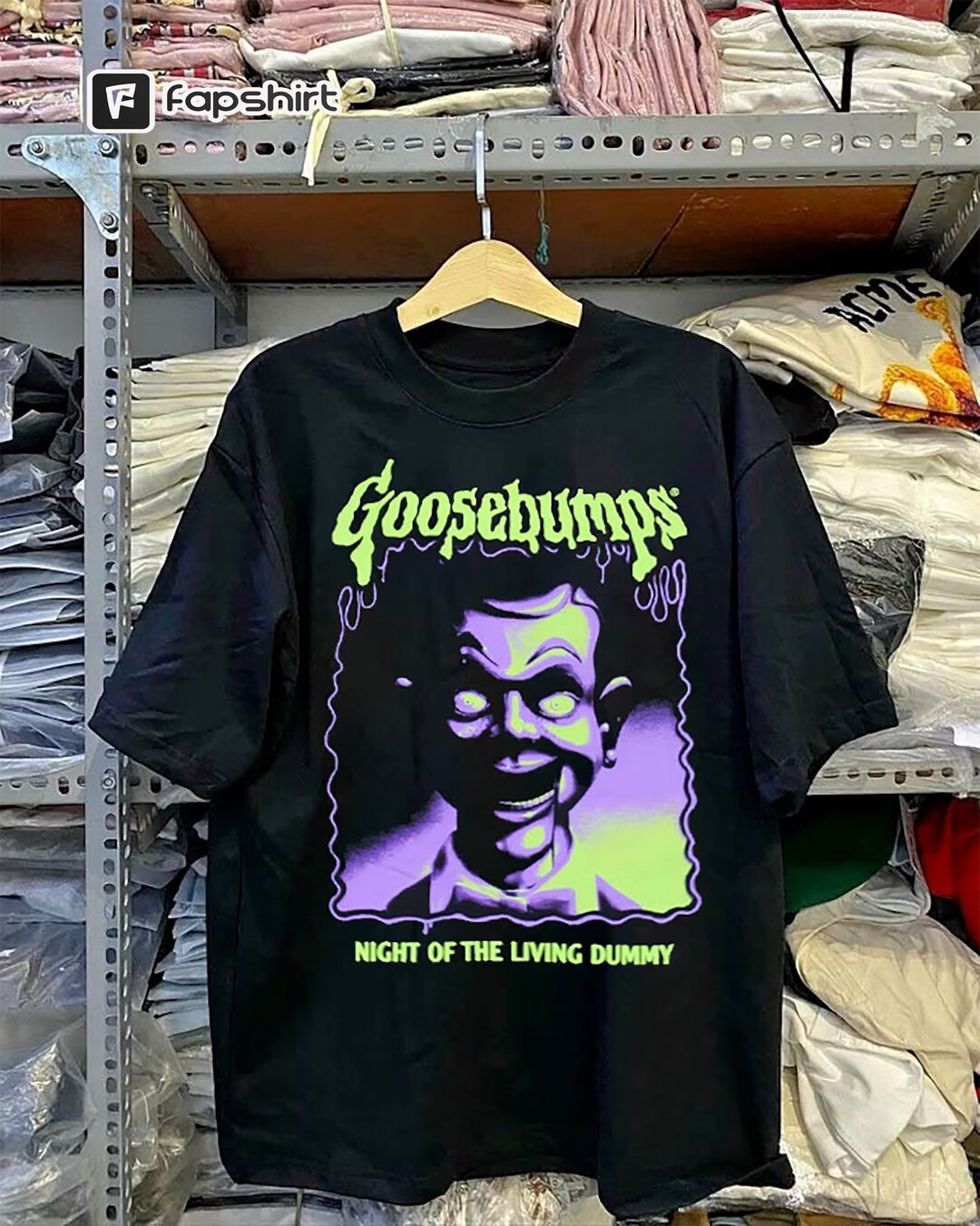 Goosebumps Horrorland Crewneck Sweatshirt Goosebumps - Etsy