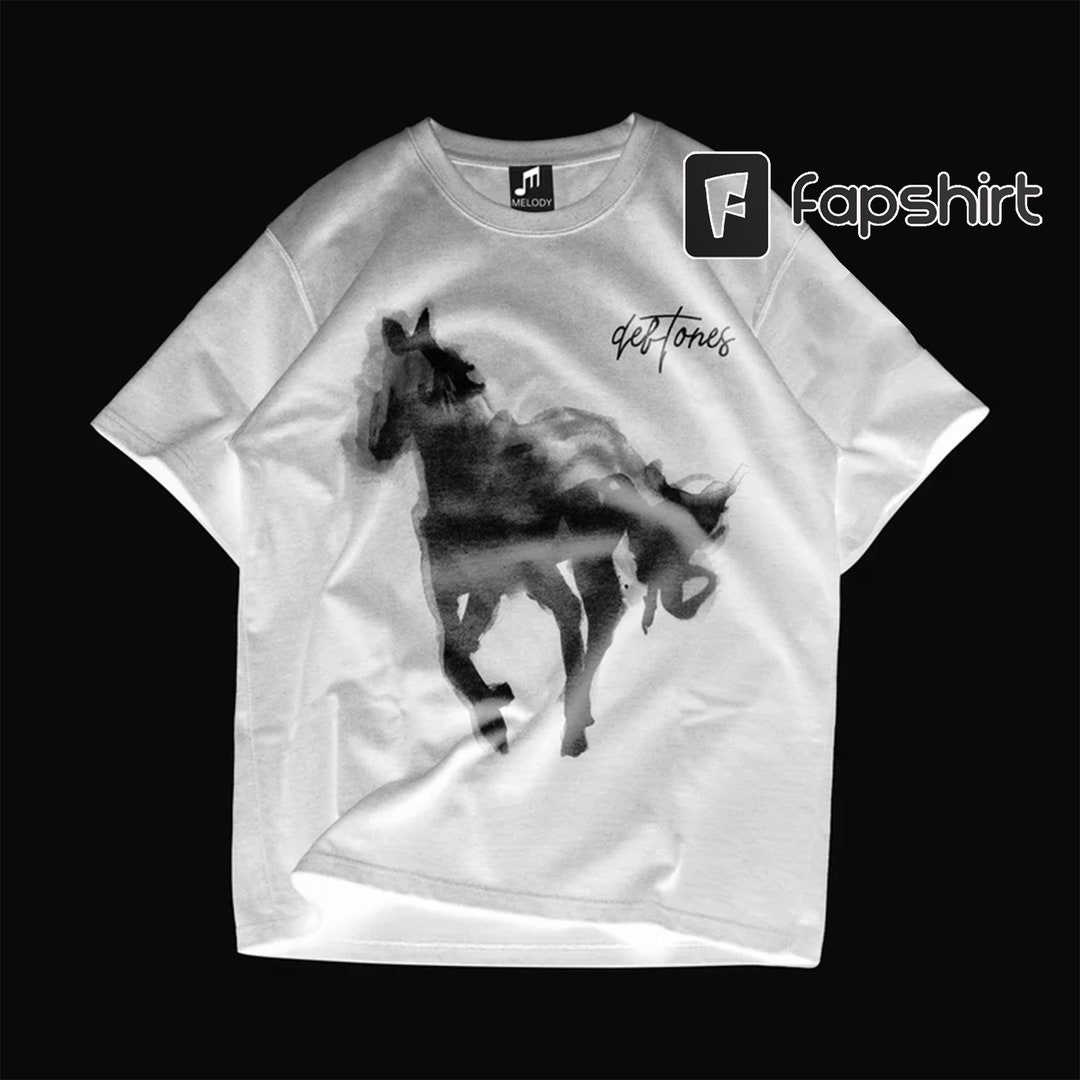 Limited Deftones White Pony T-shirt Around the Fur T-shirt - Etsy
