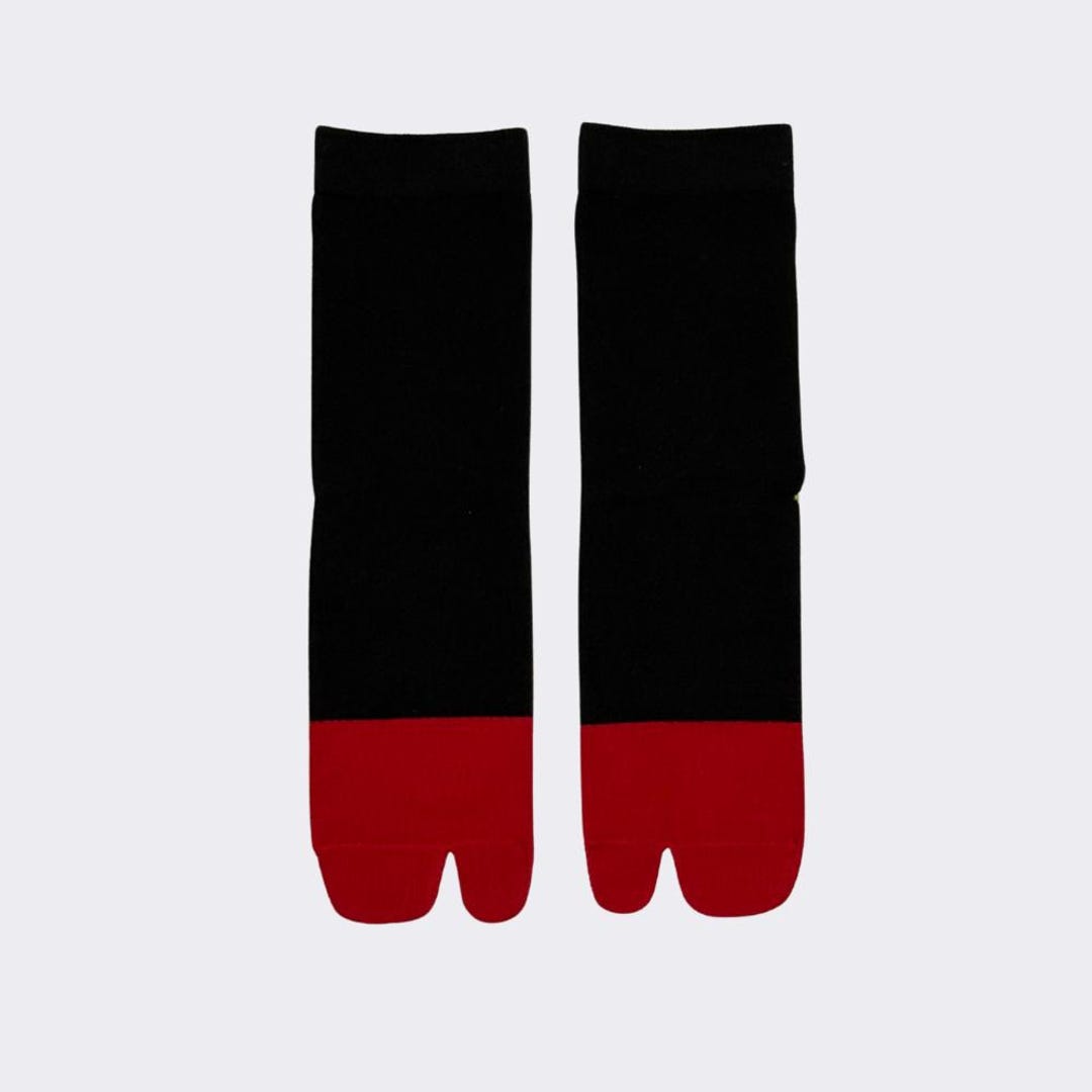 Minigooose | Color Block Tabi Split Toes Ankle Socks - Etsy