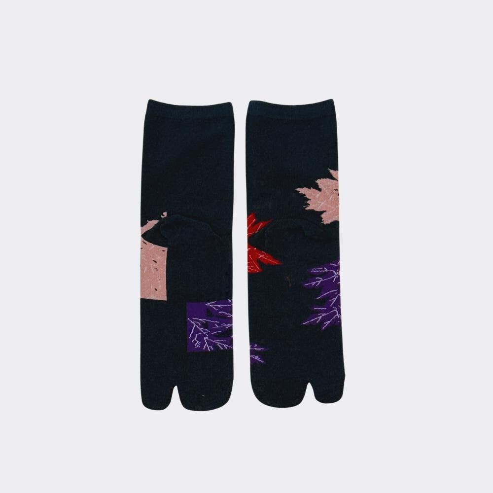 Minigooose | Traditional Tabi Split Toe Pattern Socks - Etsy