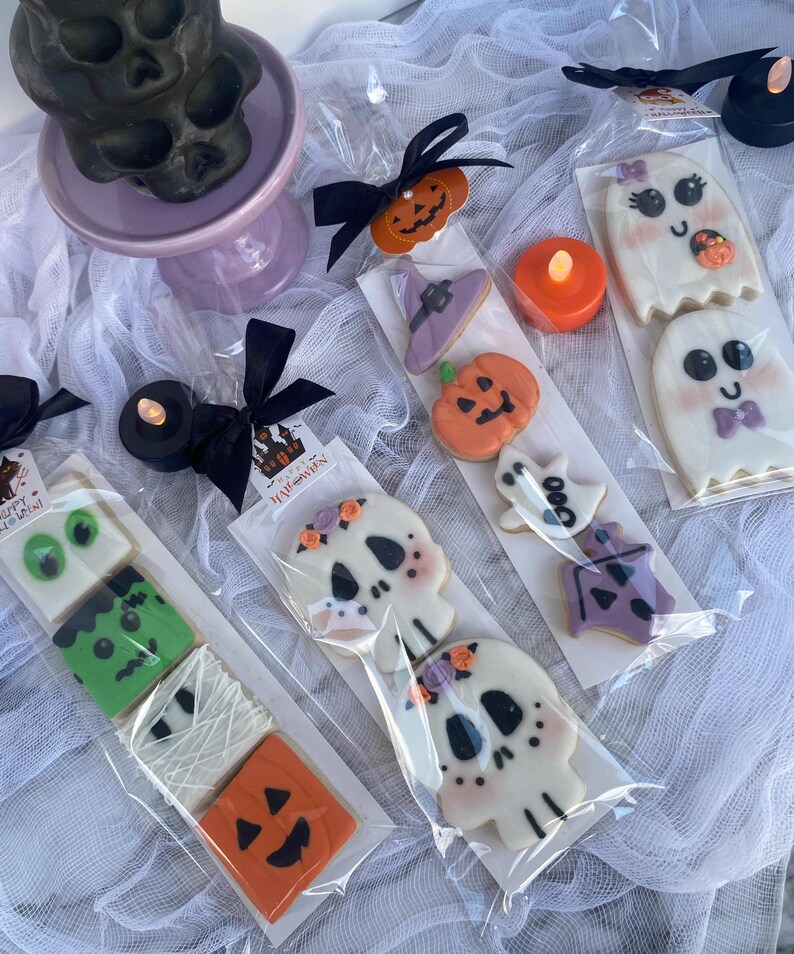 Halloween Mini Cookie Sets - Etsy
