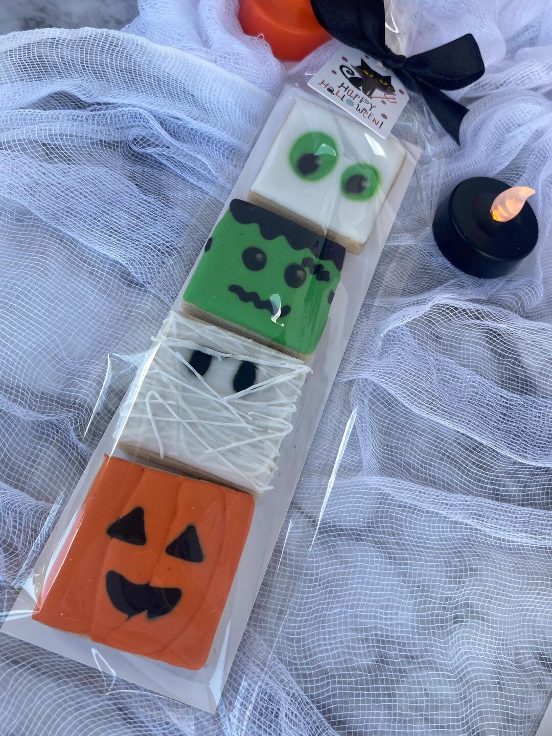 Halloween Mini Cookie Sets - Etsy