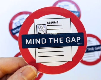 Mind the Gap Decal - Etsy