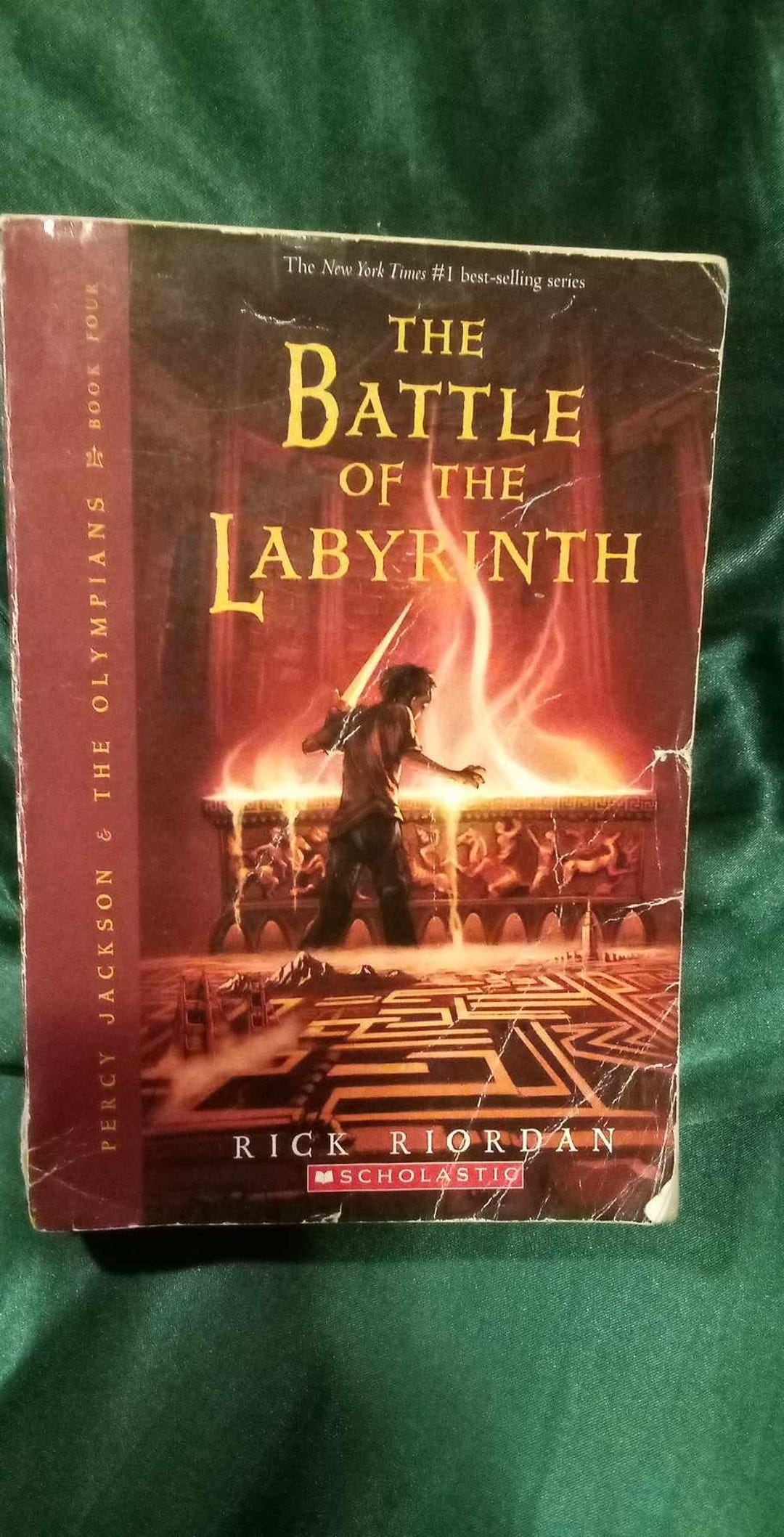 The Battle of the Labyrinth by Rick Riordan- Paperback - Etsy