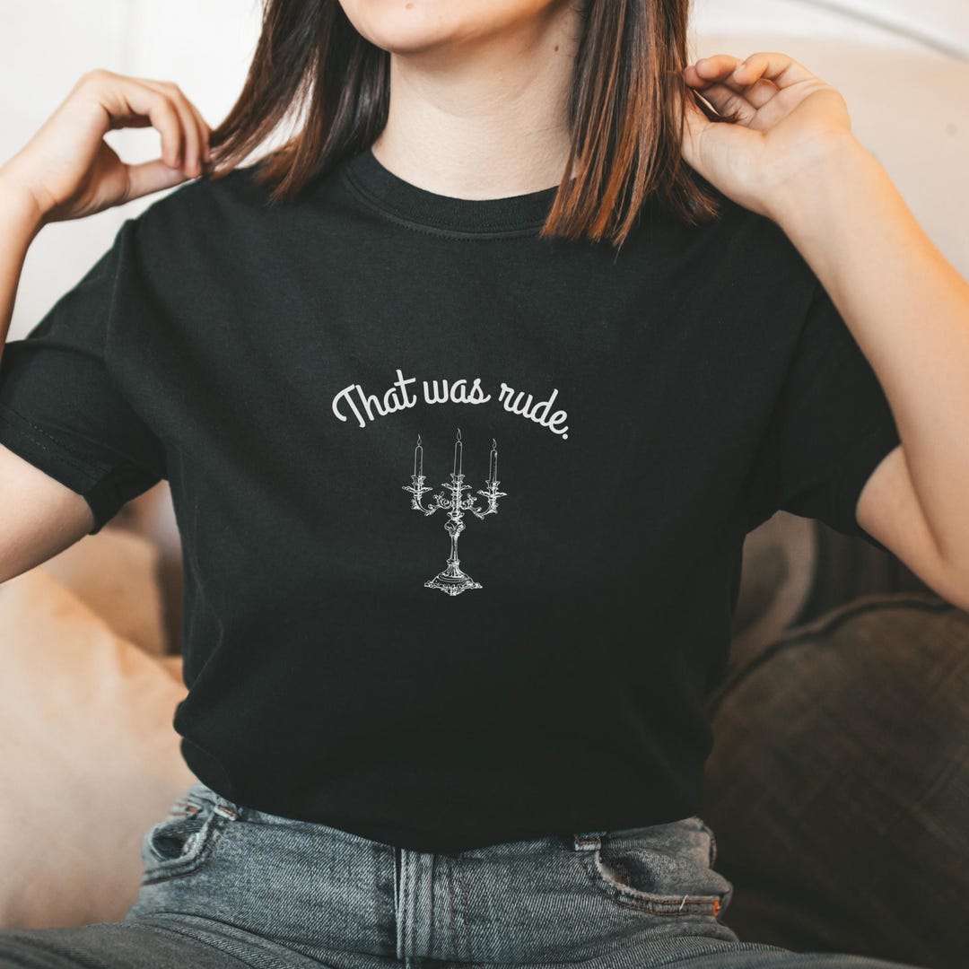 Subtle THAT WAS RUDE Death Becomes Her Broadway Musical T Shirt Nyc ...