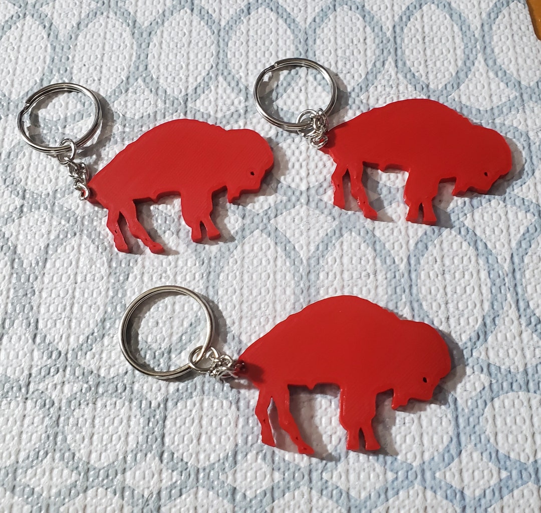 NFL Buffalo Bills Keychain Classic Logo - Etsy