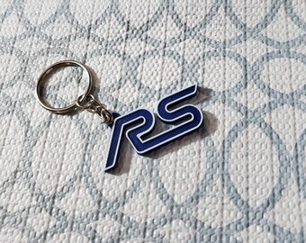 Ford RS Blue Logo Laser Cut Acrylic Keyring – Ford Focus – Car Gift - Etsy