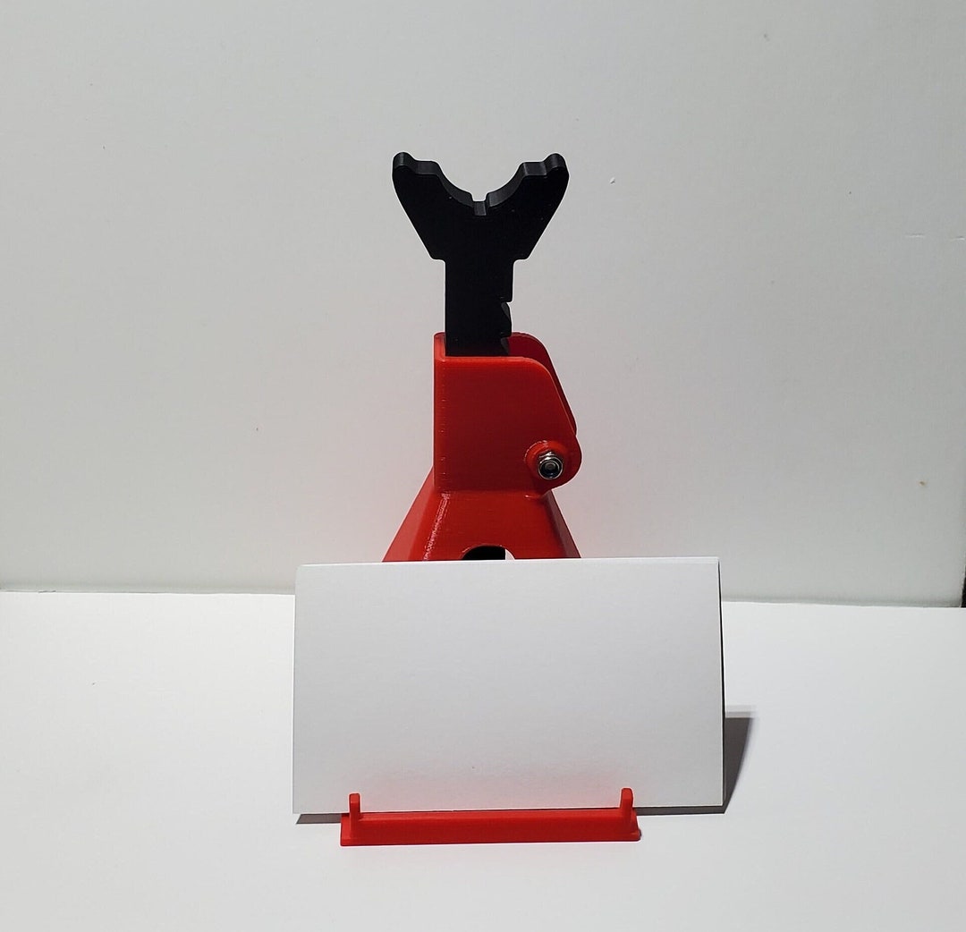 3d-printed Functional Jack Stand Phone/business Card Holder ...