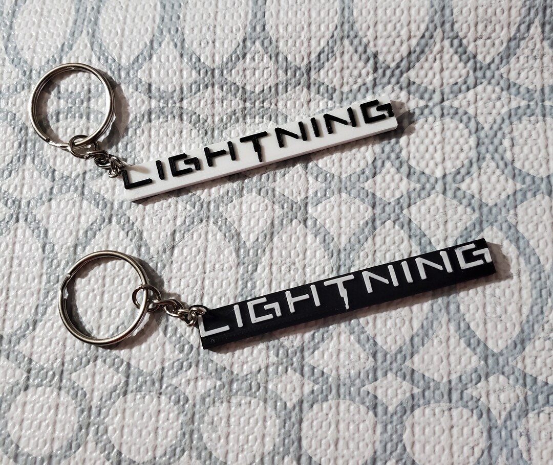 Ford F-150 Lightning (electric) Keychain - Etsy